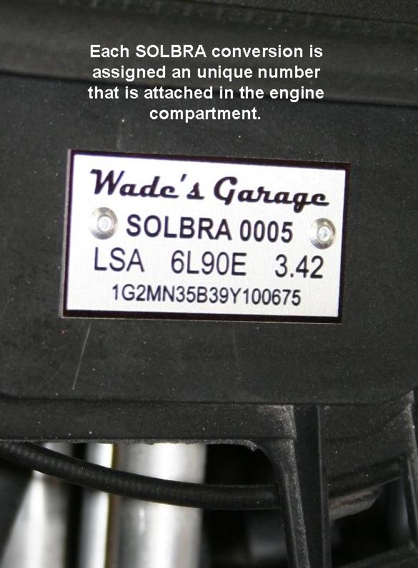 SOLBRA V8 Solstice Photo Gallery